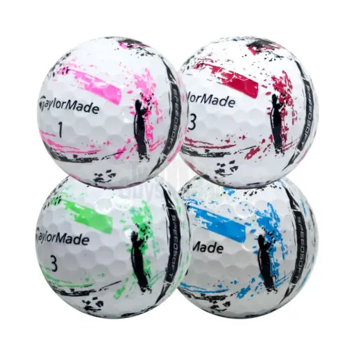 TaylorMade SpeedSoft Ink Mix | Used Golf Balls