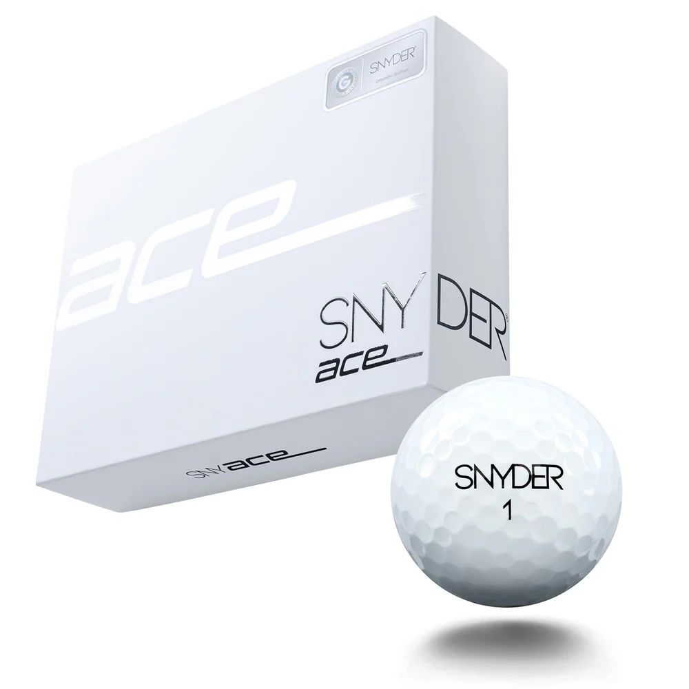 Brand New Snyder ACE Golf Balls | Premium 3-Piece Urethane | Two Guys ...