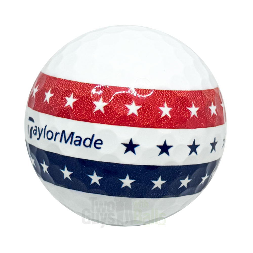 Used TaylorMade Tour Response Stripe USA Golf Balls
