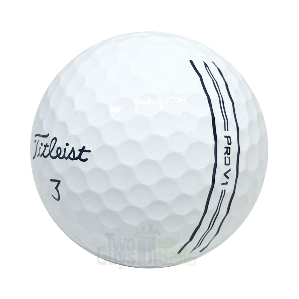 Titleist Pro V1 2023 Enhanced Alignment Used Golf Balls | Two Guys with Balls